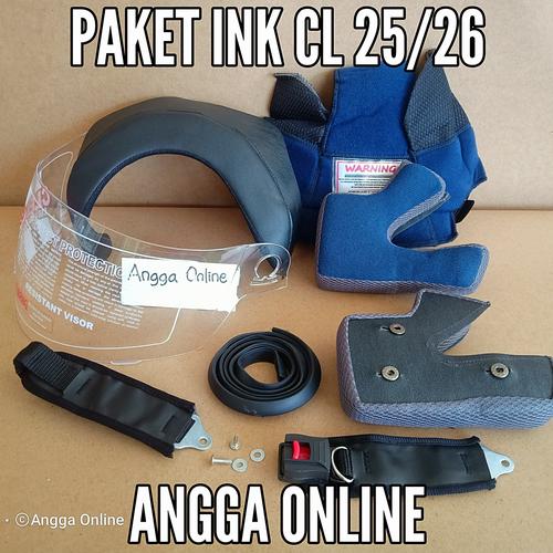 Jual Busa Helm INK CL 25/26 + KACA HELM INK CL 25/26 + TALI HELM+ LIS ...