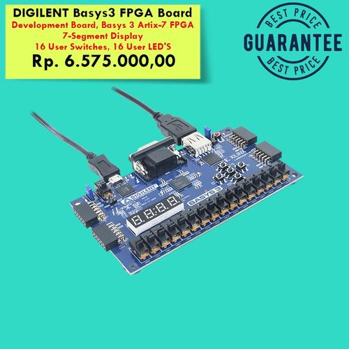 Jual Development Board Digilent Basys 3 Artix-7 FPGA - Kab. Bandung ...