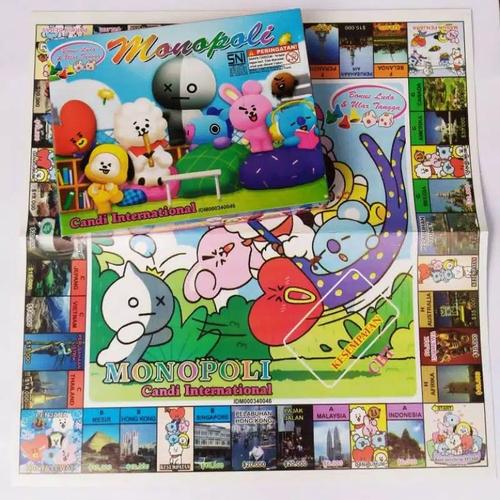 Jual MAINAN MONOPOLI 5 IN 1 (MONOPOLI,LUDO,HALMA, ULAR TANGGA,CHESS ...