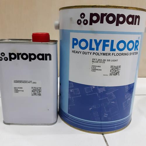 Jual Cat Lantai Propan Polyfloor PFT-253 Light Blue 5KG - Kab ...