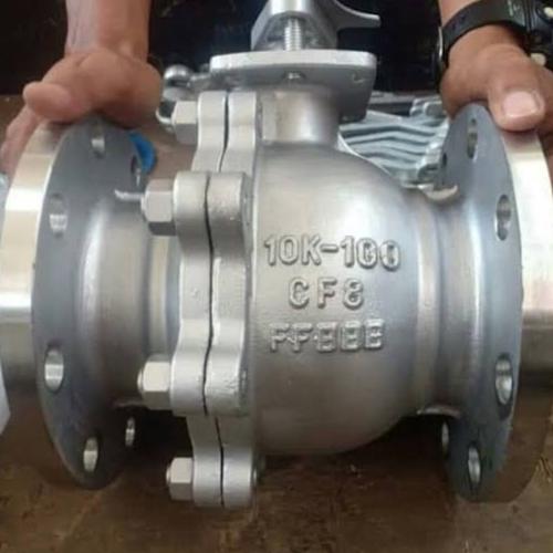 Jual Ball Valve SS304 JIS 10K - ukuran : 8" (inch), ball valve ss304 ...
