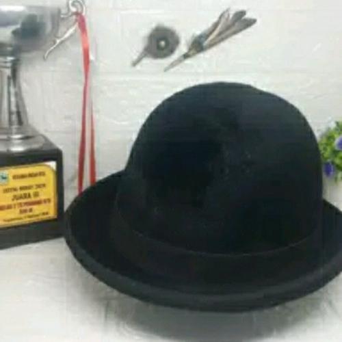 Jual topi laken original topi bulat topi bowler topi pantai pria wanita ...