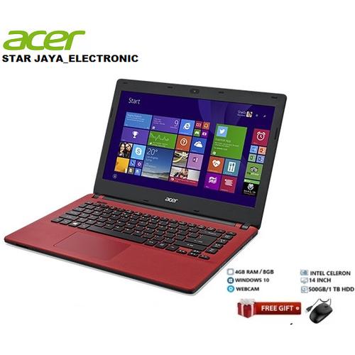 Jual LAPTOP ACER ASPIRE CELERON RAM 8GB - HDD 1TB // Windows 10 // 14 ...