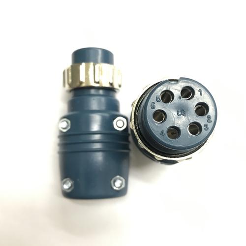 Jual Female Konektor Kabel Connector 6 Pin Utk MIG Mesin Las Wire ...