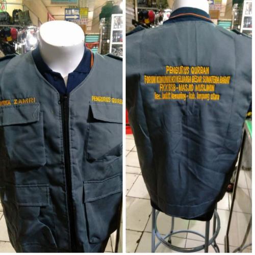 Jual rompi pengurus Qurban#rompi panitia qurban#rompi panitia masjid ...