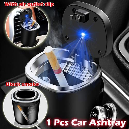 Jual Portable Asbak Mobil / Multi fungsi Mini Storage Stainless Steel ...