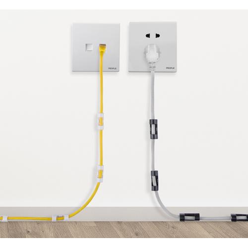 Jual Penjepit / Klip Klem Kabel Organizer Tempel Besar / Cable Clip 16 ...