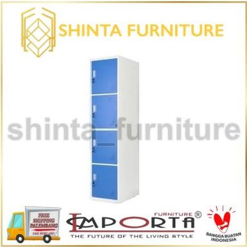Jual Loker Besi Kantor Importa LC 4P AR/ Lemari Arsip Besi - Biru ...