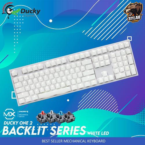Jual Ducky One 2 Backlit Series White LED Mechanical Gaming Keyboard ...