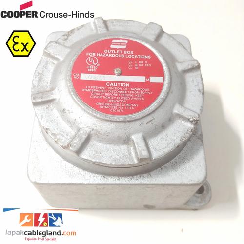 Jual Explosion Proof Junction Box CROUSE HINDS GUB 01 Aluminium ...