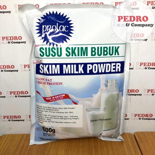 Jual Prolac skim milk powder susu bubuk 600 gram - low far high protein ...