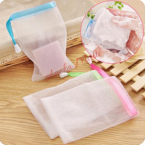 Jual Jaring Sabun Tempat Penyimpanan Gluta soap Foaming Net ukuran ...