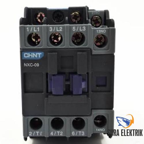 Jual Kontaktor Contactor 9A Chint NXC-09 NXC09 3P 4kW 220v - Kota Surabaya - Sura Elektrik ...