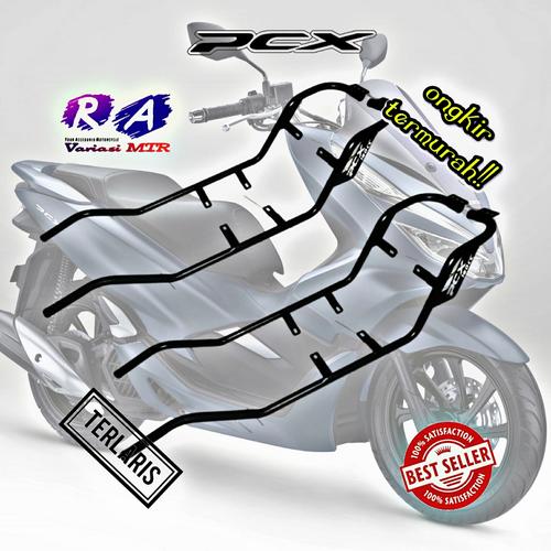Jual Crashbar PCX 160 & 150 ABS CBS body protector honda pcx - Hitam ...