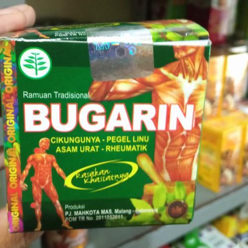 Jual herbal BUGARIN obat asam urat pegal linu nyeri sendi rheumatik dll ...