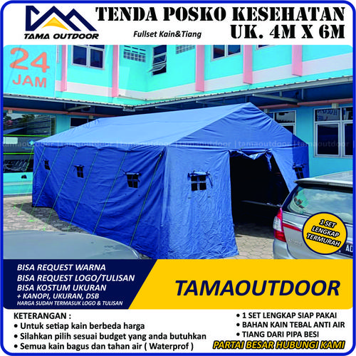 Jual Tenda Posko Family Dinas Kesehatan - Ukuran 4M x 6M x 3M ...