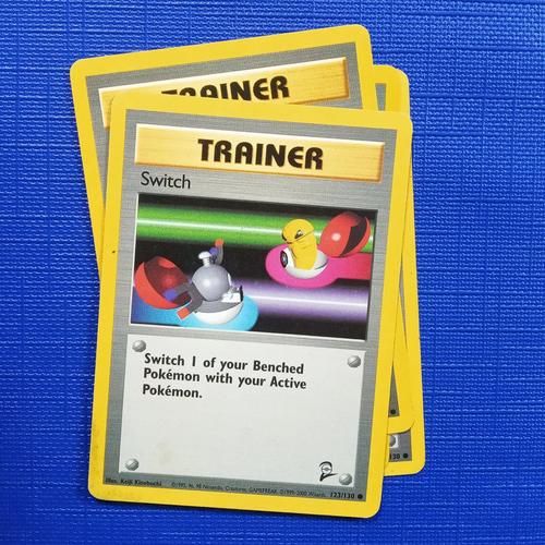 Jual kartu pokemon, TRAINER, switch 123/130 Base set 2 unlimited ...