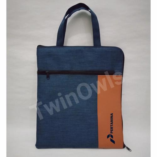 Jual map dokumen / tas dokumen seminar custom logo bisa untuk laptop ...