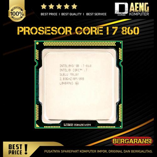 Jual Proci Prosesor Intel Core I7 860 Original Murah Garansi - Kota ...