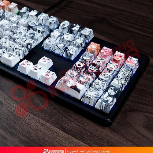Jual Keycaps Ahegao Hentai Pbt Satuan - Anime Waifu Manga Mechanical ...