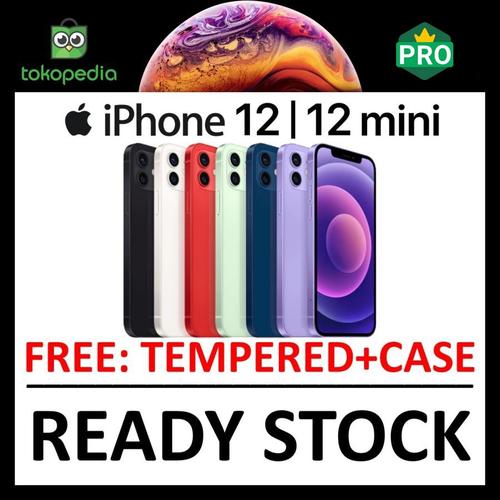 Jual DUAL SIM Apple iPhone 64GB 12 / Mini Black Blue Green Red White 64 ...
