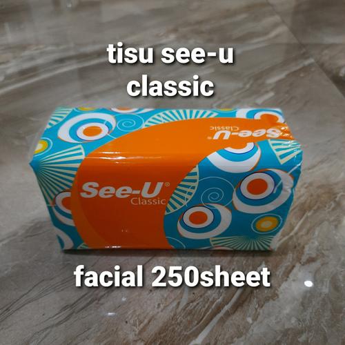 Jual tisu facial SEE-U Classic 250 sheets tissue (paseo/nice) - Kab ...