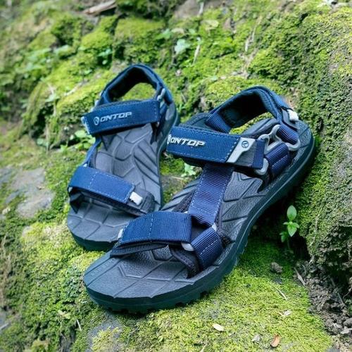 Jual Sandal Gunung Pria original ontop kualitas eiger arei consina outdoor - 43, Biru - Kab ...