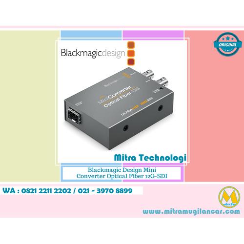 Jual Blackmagic Design Mini Converter Optical Fiber 12G-SDI - Kota ...