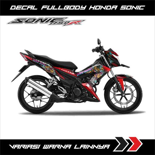 Jual Decal Motor Honda Sonic Full body - Biru, All Size - Kab. Bandung ...