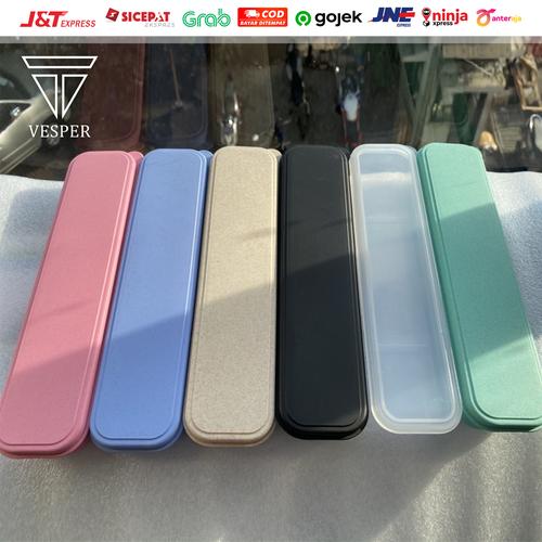 Promo kotak box tempat sedotan / tempat box alat makan sendok garpu ...