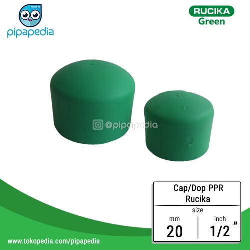 Jual Dop/ Cap PPR Fitting PPR Rucika 20mm x 1/2 inch - Kota Tangerang ...