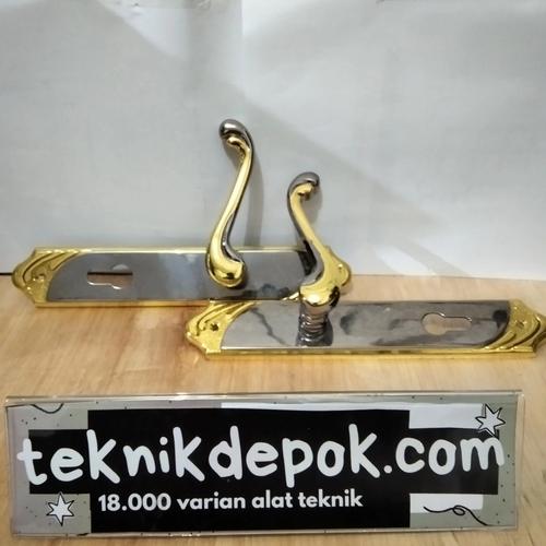 Jual Pull Handle Solid Gagang Pintu Klasik Ferza Motif Tanpa Body ...