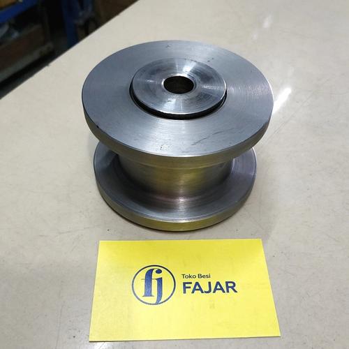 Jual Roda rel bubut pagar besi rumah gudang tempahan kualitas bagus ...