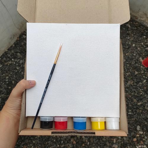 Jual Diy painting kit , painting set , peralatan melukis , seset alat ...