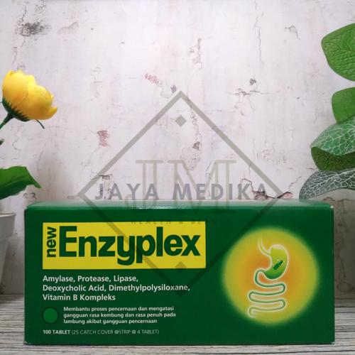 Jual New Enzyplex Box Isi 100 Tablet / Gangguan Lambung & Pencernaan ...