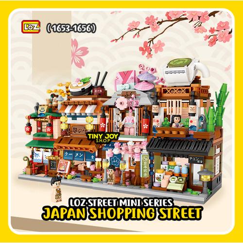 Jual LOZ Street Mini - JAPAN SHOPPING STREET SERIES ( 1653 - 1656 ...