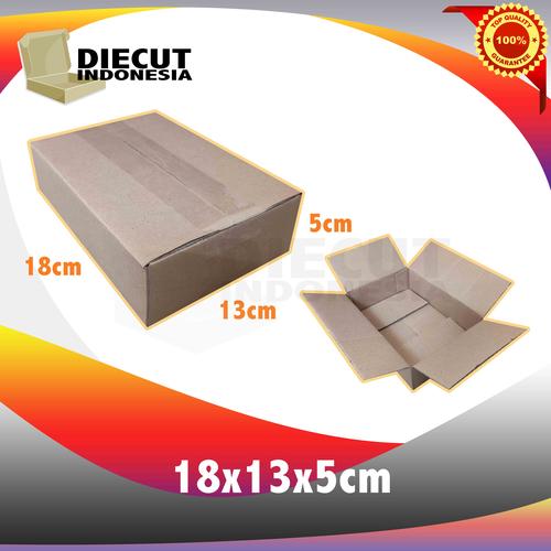 Jual Box 18x13x5 cm kardus kotak baru packing packaging polos sheet ...