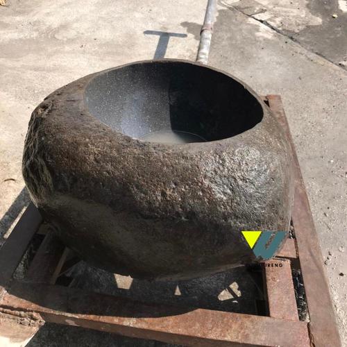 Jual Pot bunga teratai batu kali alam diameter 55-60 - produk saja ...
