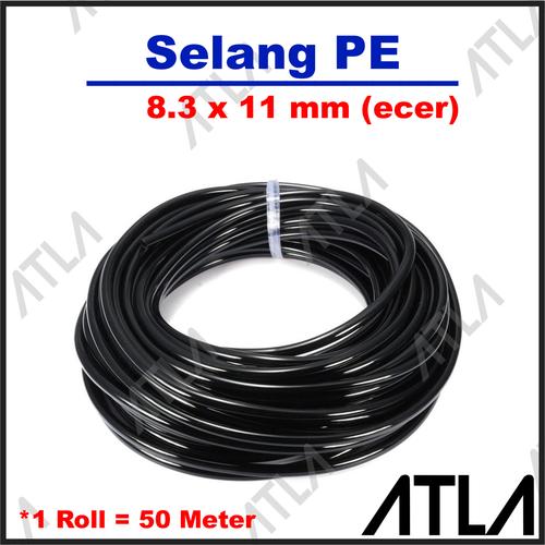 Jual Selang PE Tube Hitam 11mm Selang Fertigasi Drip Hidroponik IH037 ...