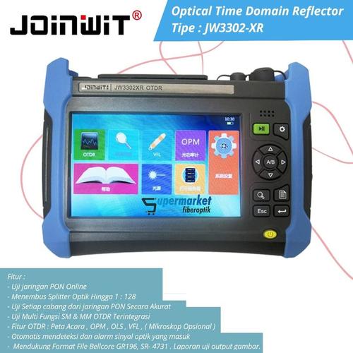 Jual OTDR Joinwit Fiber Optik OTDR JW3302XR Multi-Function Tester OPM ...