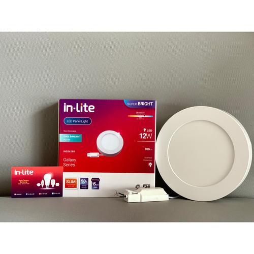 Jual LAMPU DOWNLIGHT PLAFON LED INLITE OUTBOW 12W 12 WATT BULAT - INSS628R - 4000K - Kota ...