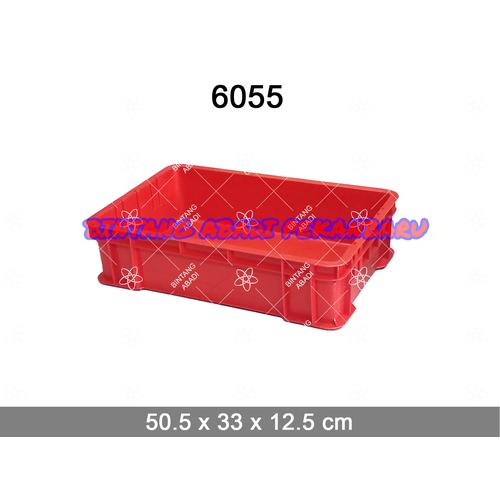 Jual 6055 KERANJANG PLASTIK CONTAINER INDUSTRI RABBIT - Merah - Kota ...
