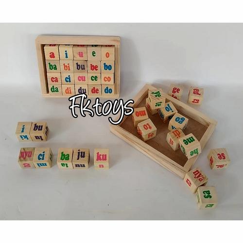 Jual balok suku kata edukasi - Kab. Klaten - Fktoys mainan edukasi ...