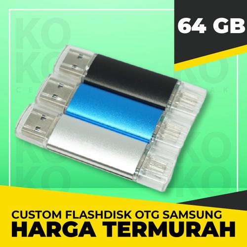 Jual Flashdisk OTG BESI 64GB Custom - FLASHDISK BESI - USB BESI Custom ...