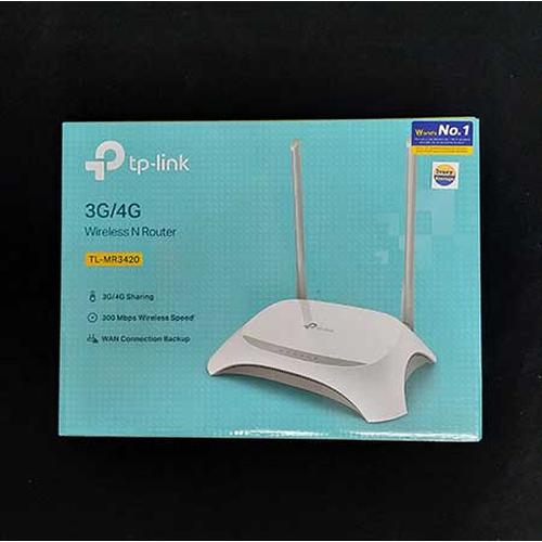 Jual TP-Link TL-MR3420 3G/4G Wireless N Router 10/100Mbps for USB GSM ...