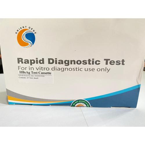 Jual ORIENT GENE Alat rapid test HBsAg isi 25 test cassette - Kota ...