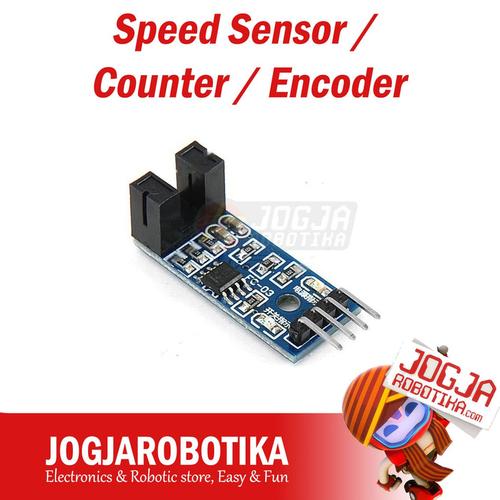Jual Lm393 Optocoupler Speed Sensor Kecepatan Counter Encoder Kab