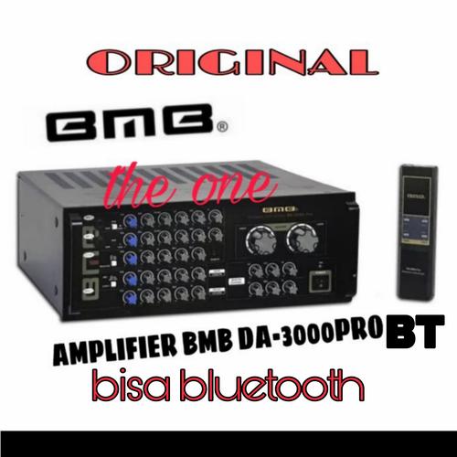 Jual AMPLI BMB DA 3000 PRO AMPLIFIER KARAOKE BMB DA3000PRO ORIGINAL ...