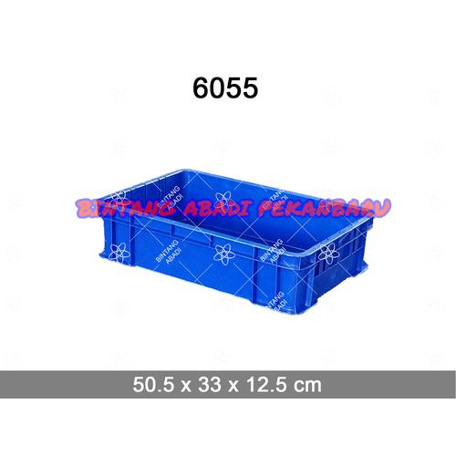 Jual 6055 KERANJANG PLASTIK CONTAINER INDUSTRI RABBIT - Biru - Kota ...