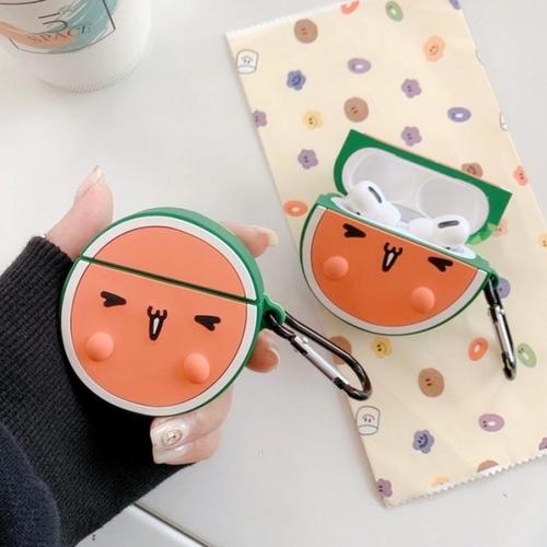 Jual AIRPODS CASE PRO CARTOON WATERMELON SEMANGKA LUCU CASING INPODS 12 ...